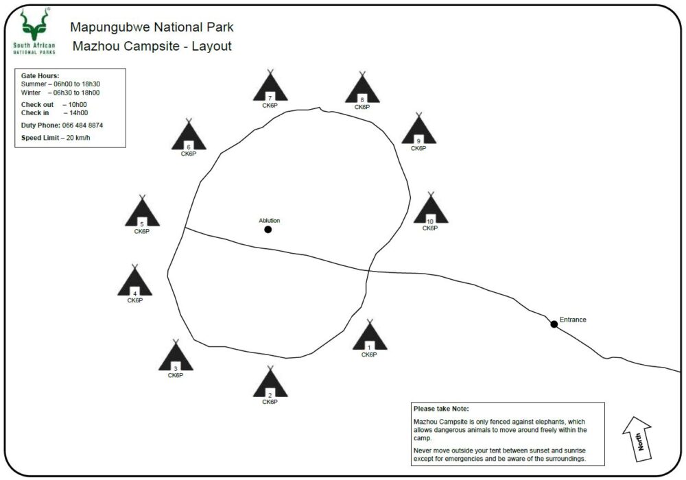 Maps – Mapungubwe National Park – SANParks