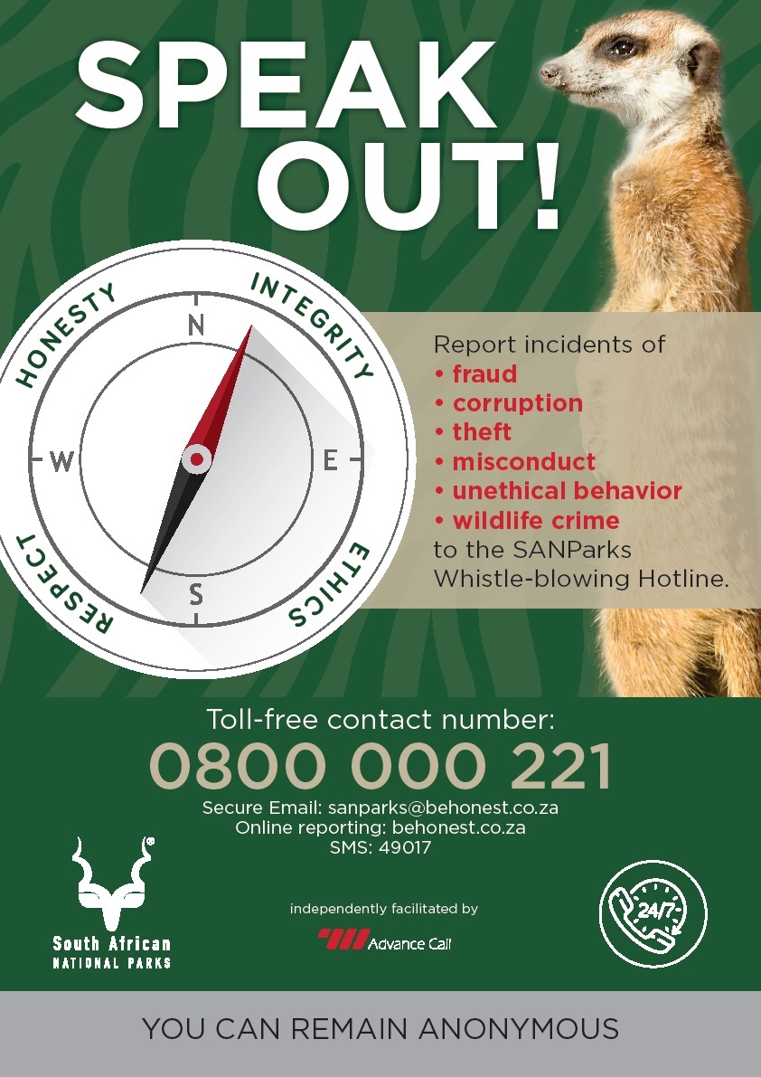 Whistleblowing Hotline – SANParks